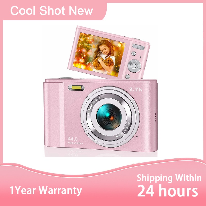 Coolshotnew ultra HD digital camera, 1080p mini kid vlogging LCD camera ...