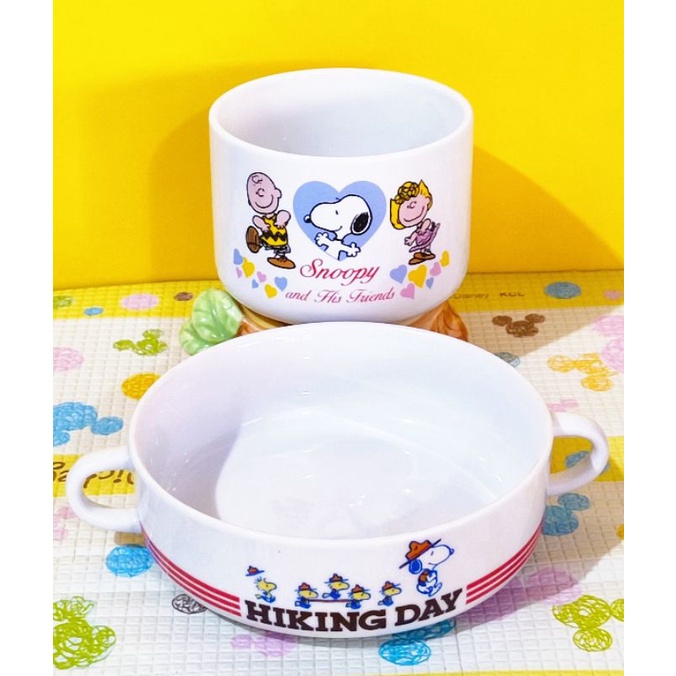Snoopy Soup Bowls PEANUTS UFS | Shopee Philippines