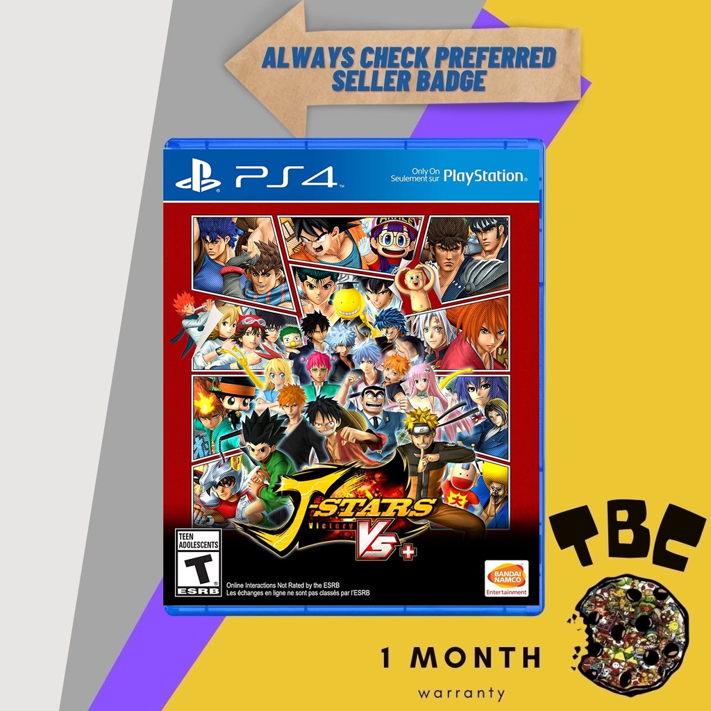 PS4 J-Stars Jstars J Stars Victory Vs+ - Playstation 4 [R1] | Shopee ...