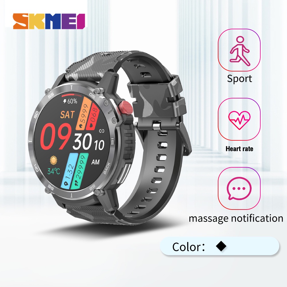 Skmei C22 Sports Smartwatch IP68 Waterproof Bluetooth Call | Shopee ...
