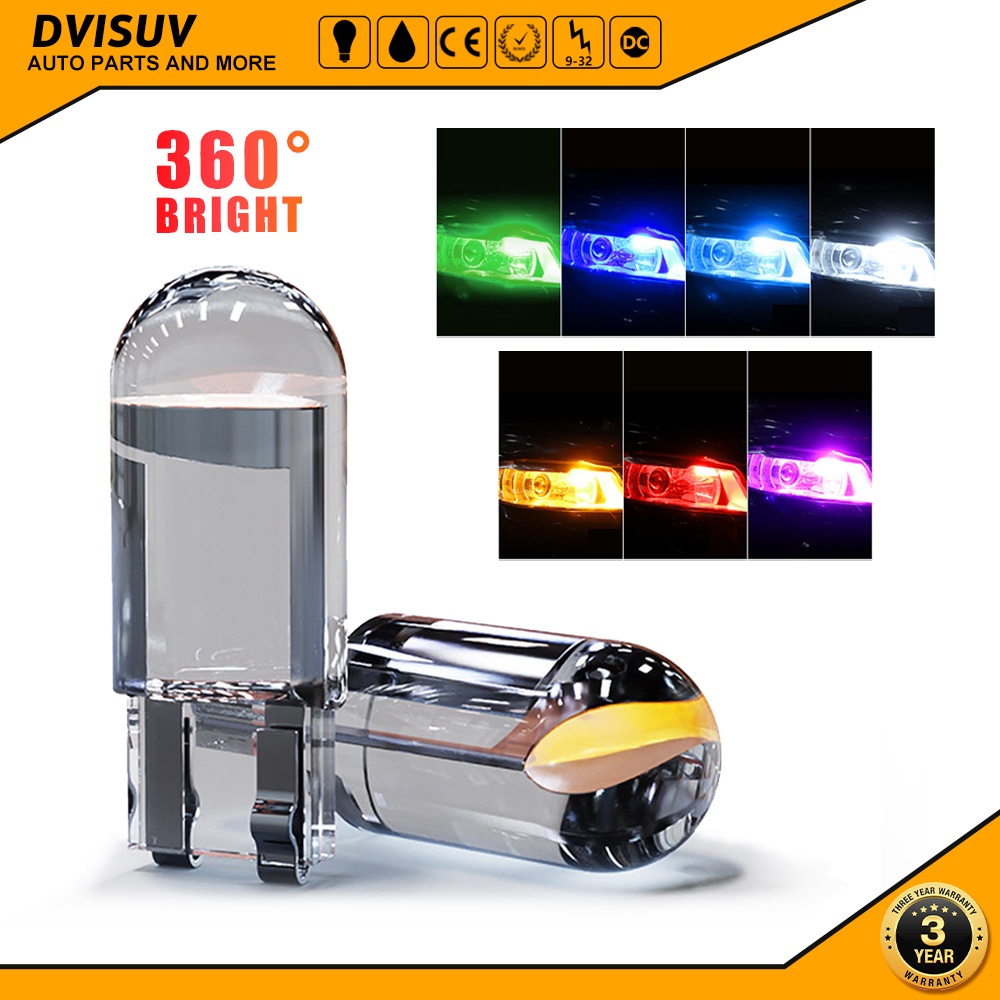 T10 Led Park Light Peanut Bulb W5W LED Chip Width Light Licence Plate ...
