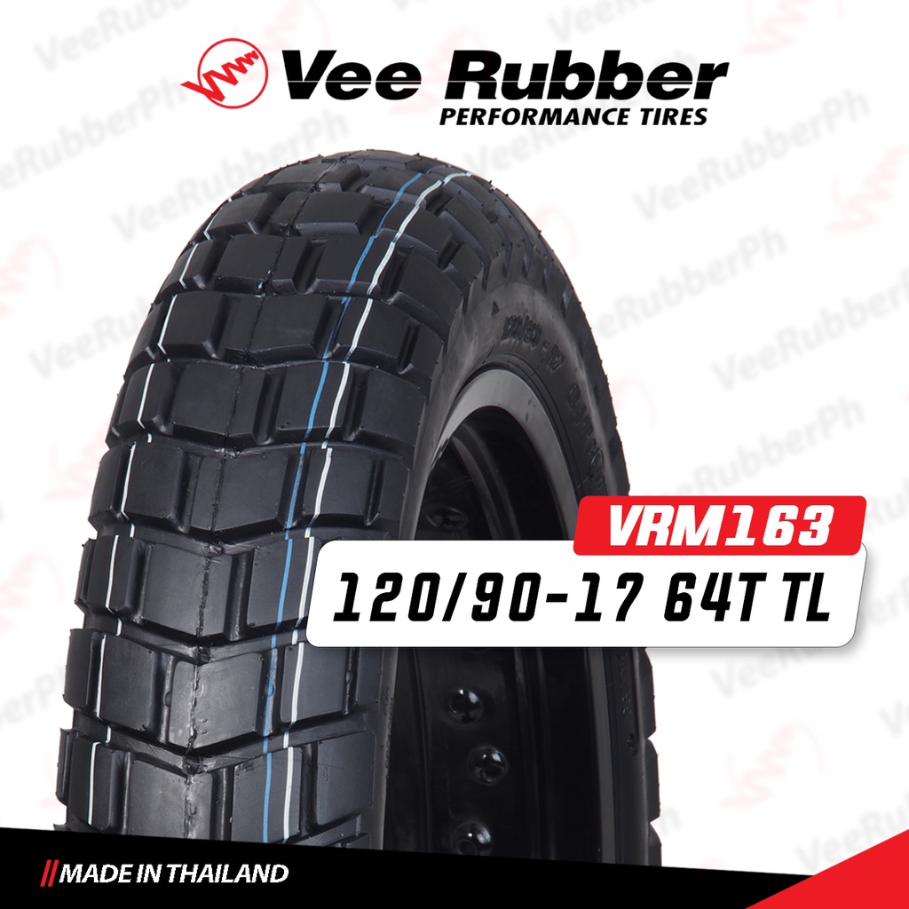 120/90-17 VRM163 (TL) Vee Rubber DUAL SPORTS 120/90 - 17 Tubeless ...