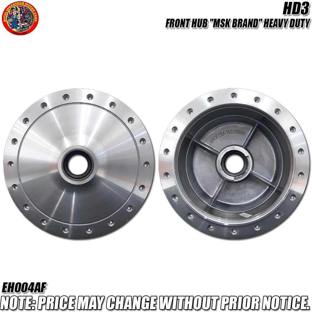 HD3 FRONT HUB "MSK BRAND" HEAVY DUTY (EH004AF) | Shopee Philippines