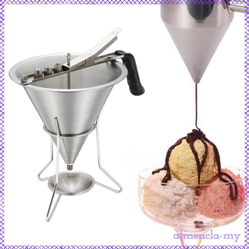 [AlmenclaMY] Baking Funnel with Stand Balls Making Pancake Funnel ...