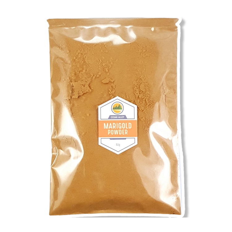 Marigold Powder 50grams (Organic / Brown Powder) | Shopee Philippines