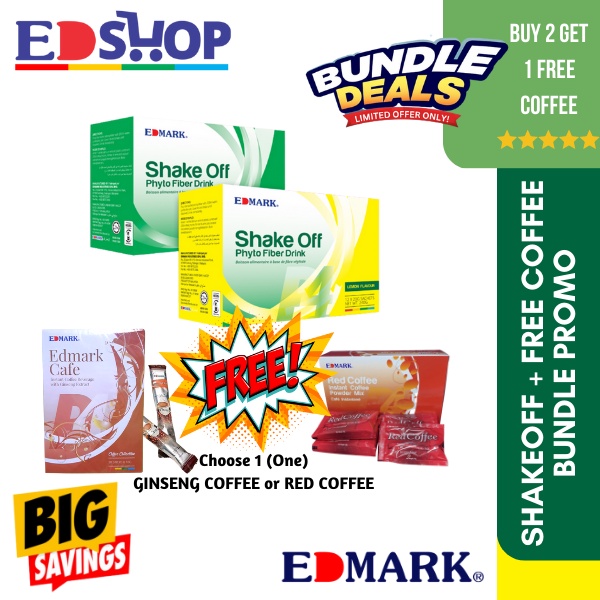 Edmark Products Original [BUNDLE] Shake Off Phyto Fiber Drink + FREE ...