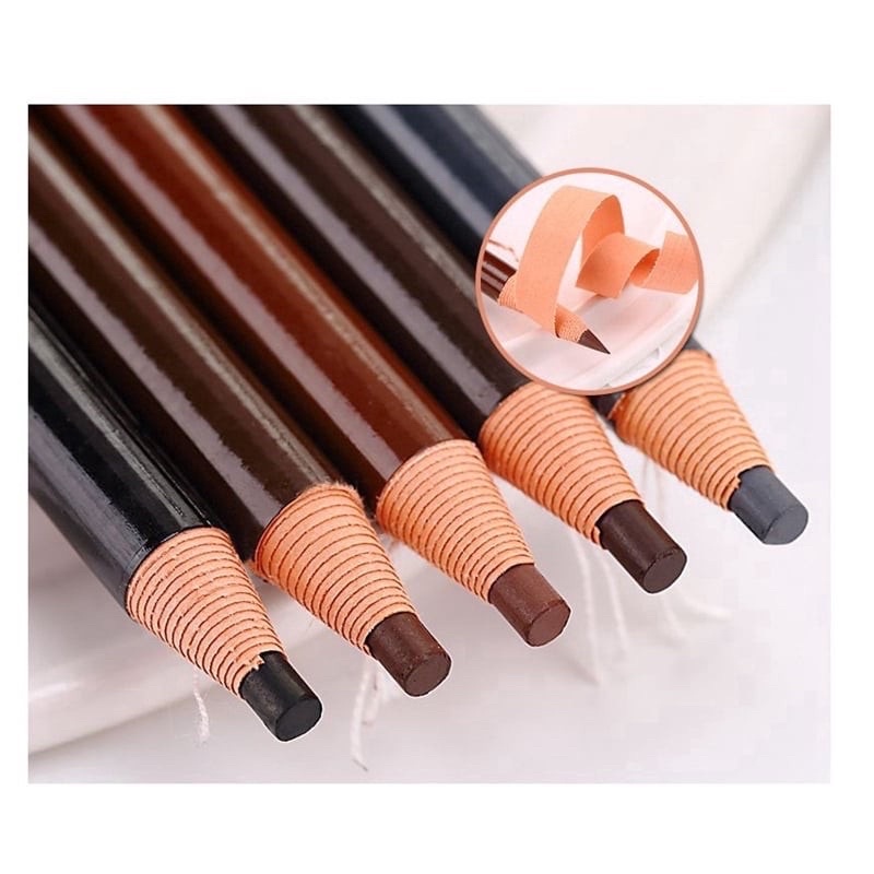 Coloured Soft Art Eyebrow Pencil (1Box12pcs) | Shopee Philippines