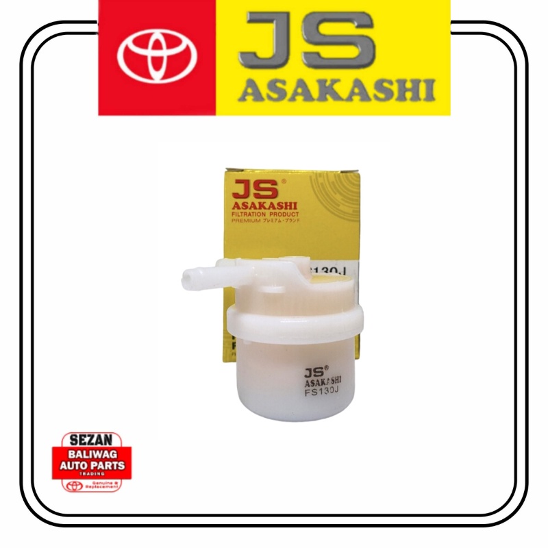 JS ASAKASHI FUEL FILTER TOYOTA COROLLA 2E 1.3 XL/XE FS130J | Shopee ...