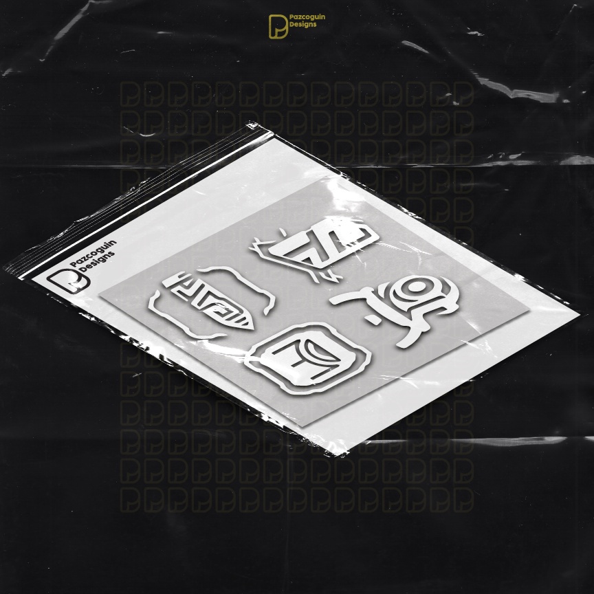 Valorant Skills Vinyl Stickers - CHAMBERS | Shopee Philippines