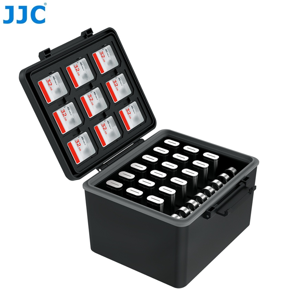 JJC JBC-26U27ST USB Flash Drive Storage Case with Memory Card Slot for ...