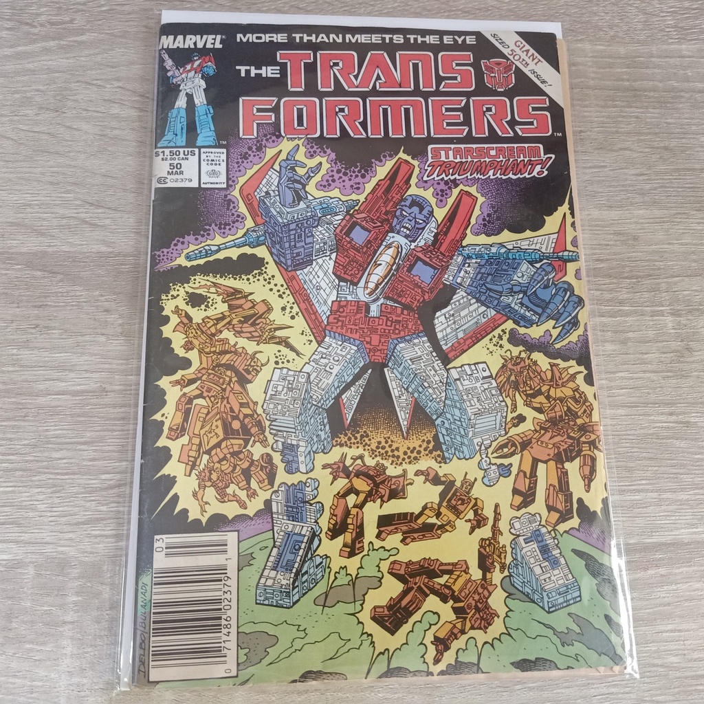 Marvel Transformers #50 - VG condition | Shopee Philippines