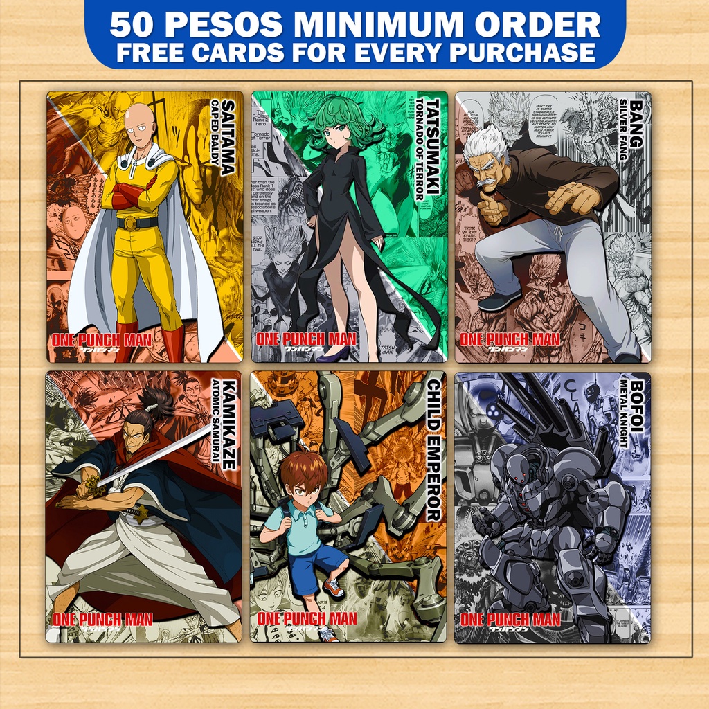 One Punch Man S-Class Photocard - [SOLD PER PIECE] | Shopee Philippines