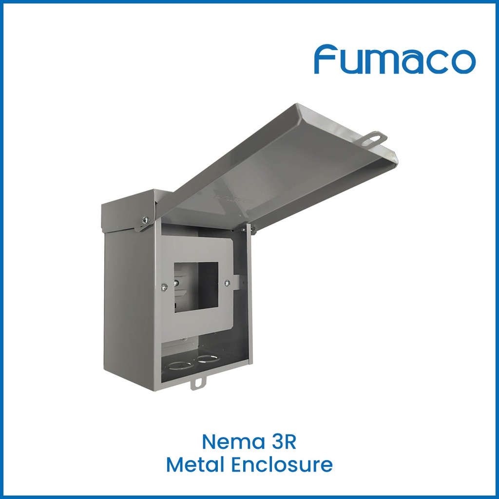 Fumaco Nema 3R Metal Electrical Enclosure Box Panel Board for Din Rail ...