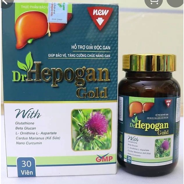 Dr Hepogan Gold Supports Fatty Liver Treats Hepatitis A B C Liver ...
