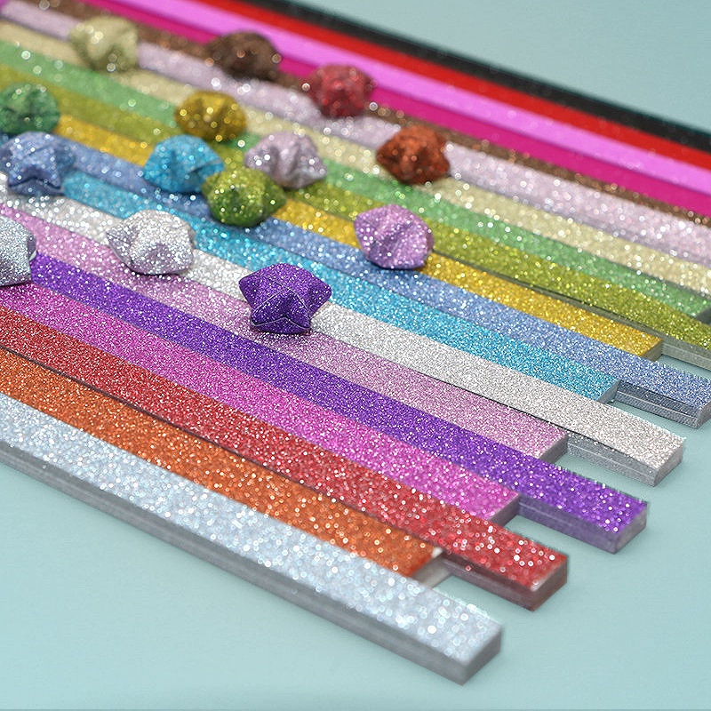 Ready Stock Cardboard Flashing Hand-Woven Five-Pointed Star Making ...