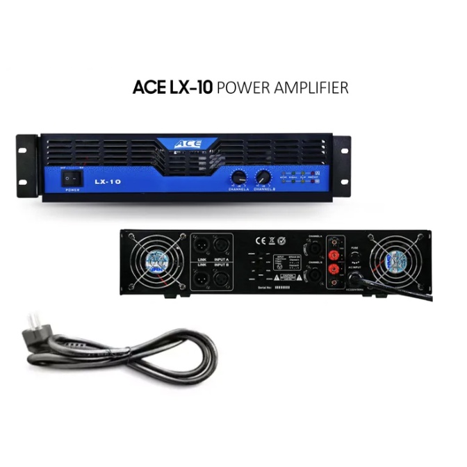 ACE LX-10 Power Amplifier [TESTED BEFORE SHIP OUT] | Shopee Philippines