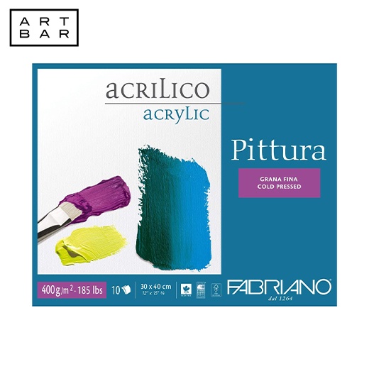 Fabriano Oil and Acrylic Paper 27.6x39.4 Pittura 400gsm - Art Bar PH ...