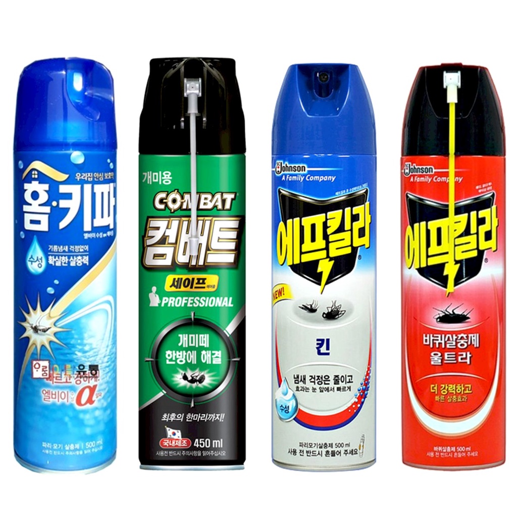 HOME KEEPER / COMBAT / SC JONHSON INSECTICIDE SPRAY KILLER 450ML ...