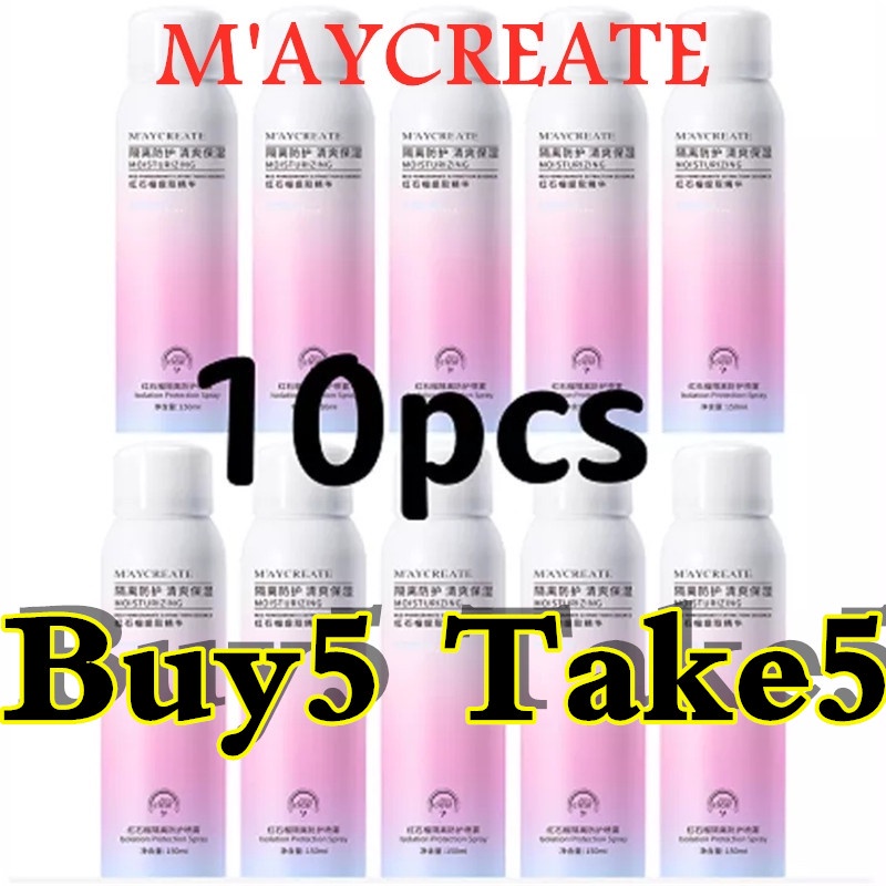 Buy5 Take5 10pcs Maycreate Skin Whitening Spray Original Sunscreen ...