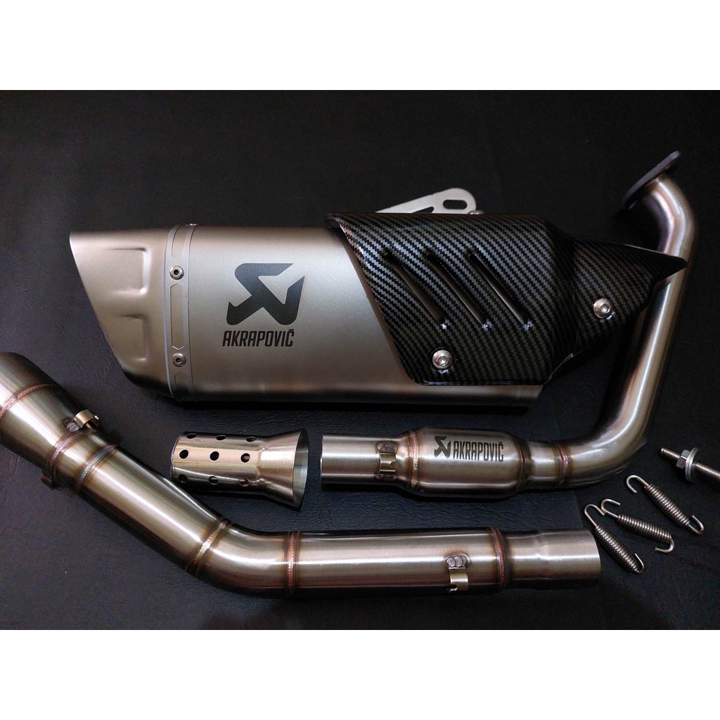 Akrapovic M1 for R15 V3,V4/MT15/XSR 155 with DB killer and Catalytic ...