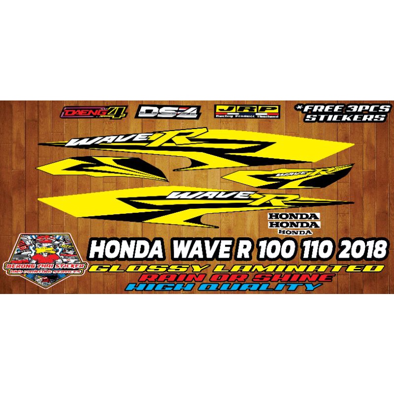 Honda Wave R 100 110 2018 Model Up | Shopee Philippines