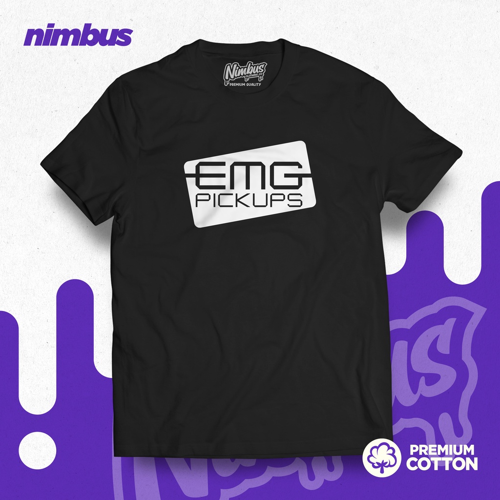 Music Band | EMG Guitar Pickups | 100% Premium Cotton T-Shirt | Nimbus ...