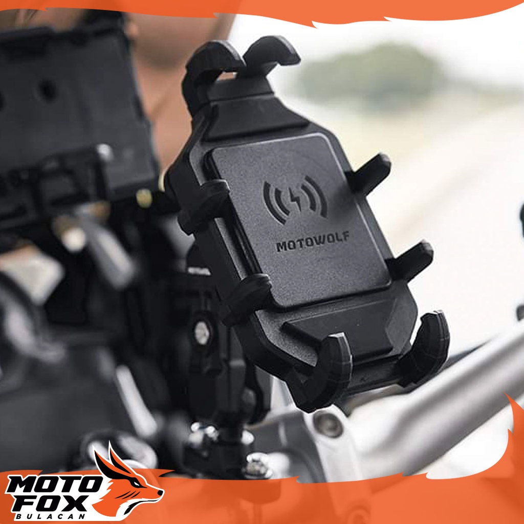 MOTOWOLF V4 Cellphone Holder w/ Wireless Charger Options (MDL2827 ...
