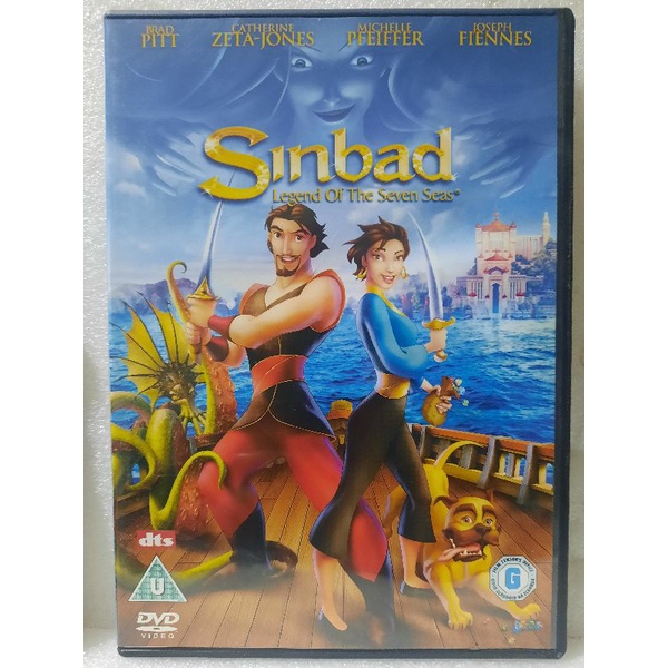 SINBAD: LEGEND OF THE SEVEN SEAS [DVD UK] | Shopee Philippines