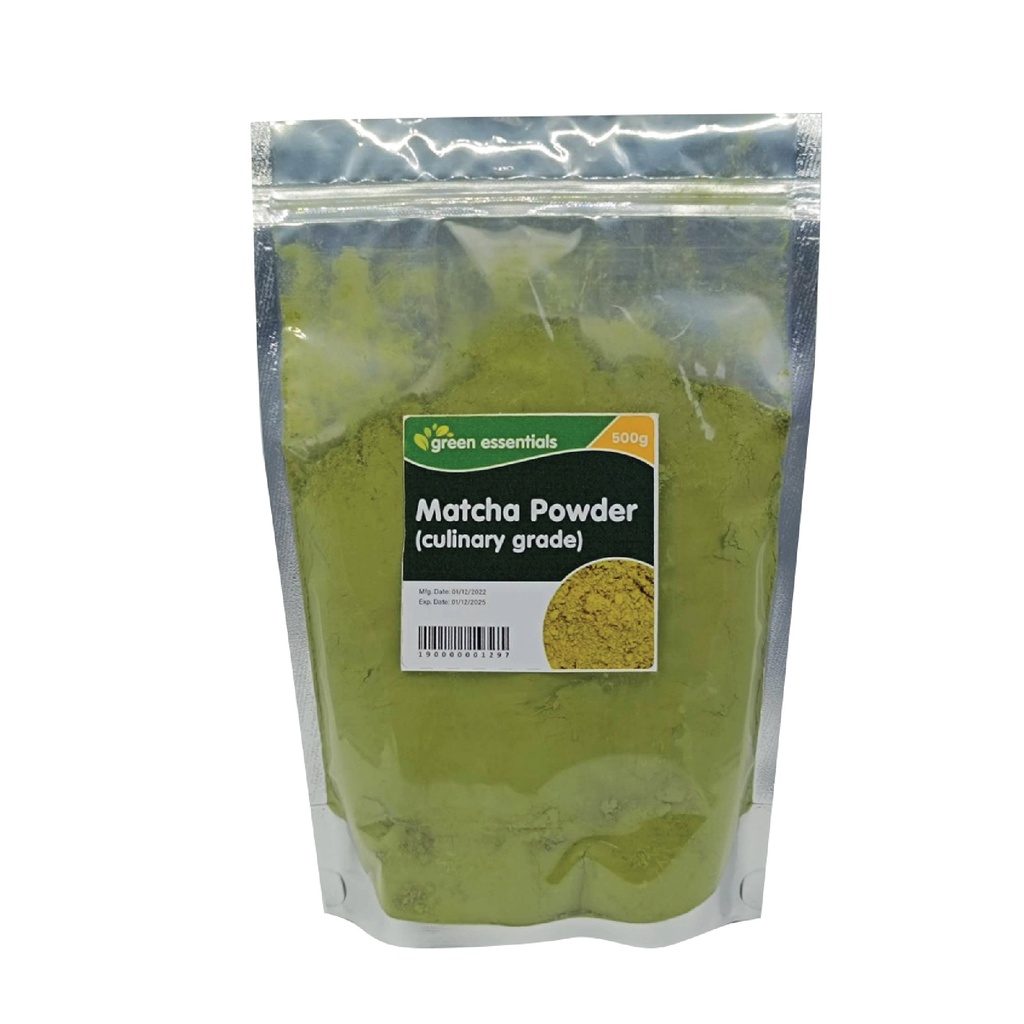 Organic Culinary Grade Matcha Powder 500grams | Shopee Philippines