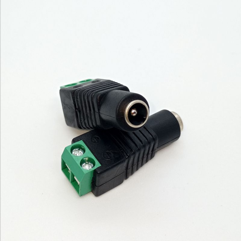 FEMALE DC CONNECTOR SOLID CENTER PIN (NO SPLIT END PIN) STANDARD ...