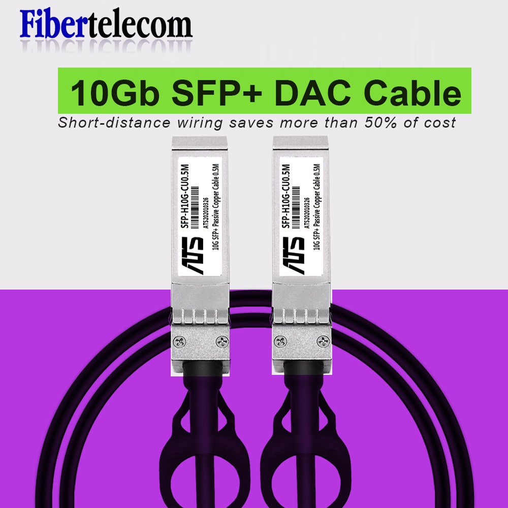 10Gb SFP+ DAC Twinax Cable Passive Compatible with Cisco SFP-H10GB-CU2M ...