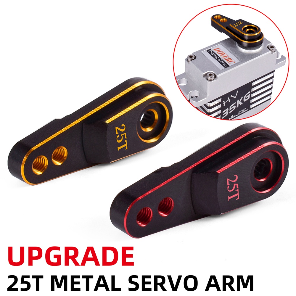 Metal 25T Servo Horn Steering Arm for Standard Servo Motors for Traxxas ...