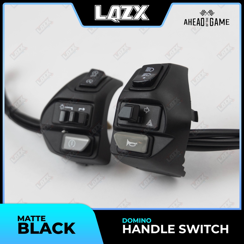 Domino Handle Switch Aerox/m3 set black - 9903 | Shopee Philippines