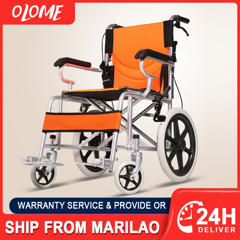 COD Folding Wheelchair Lightweight Ultra-light Step Portable Small ...