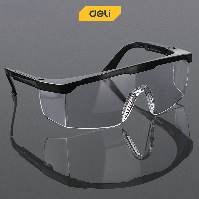 Deli Safety Goggles Anti-Windsand Shockproof Glasses Adjustable ...