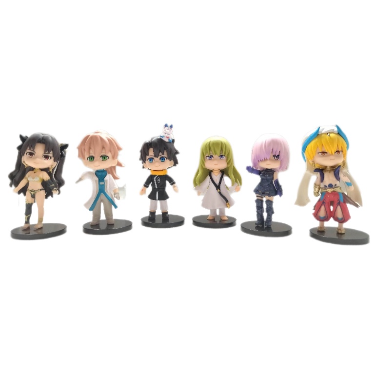 FIGURE SET FATE GRAND ORDER SET A 6IN1 FSFGO601 (9.5CM) | Shopee ...
