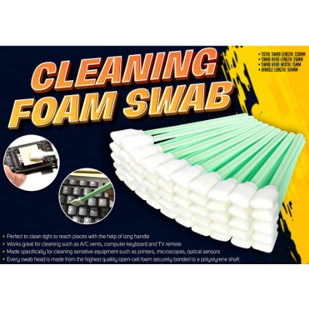 Sponge Head Cleaning Cleaner Swab for All Large Format and Inkjet ...