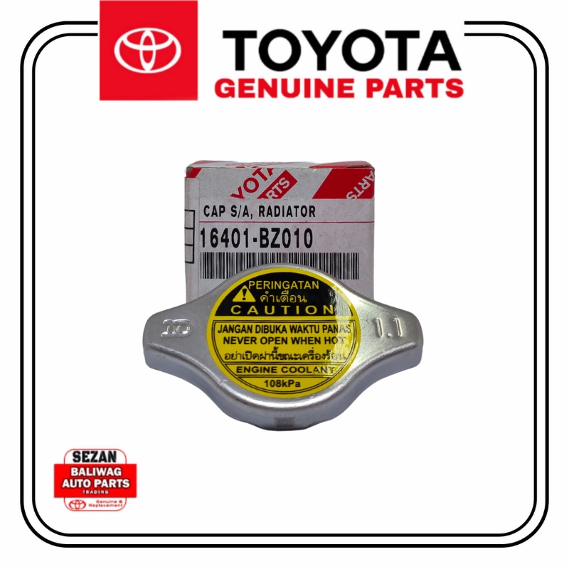 ORIGINAL TOYOTA RADIATOR CAP AVANZA RUSH 2006-2021 16401-BZ010 | Shopee ...