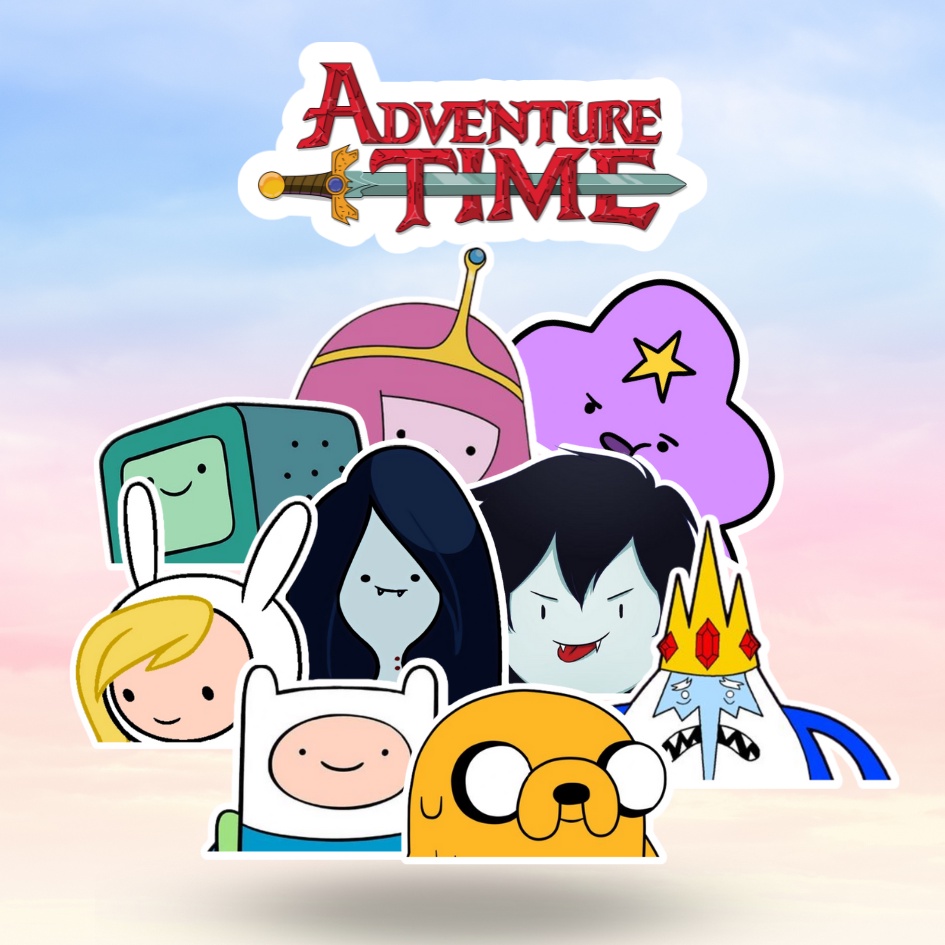 Adventure Time Peeker Vinyl Sticker with freebies 3 Inches Waterproof ...
