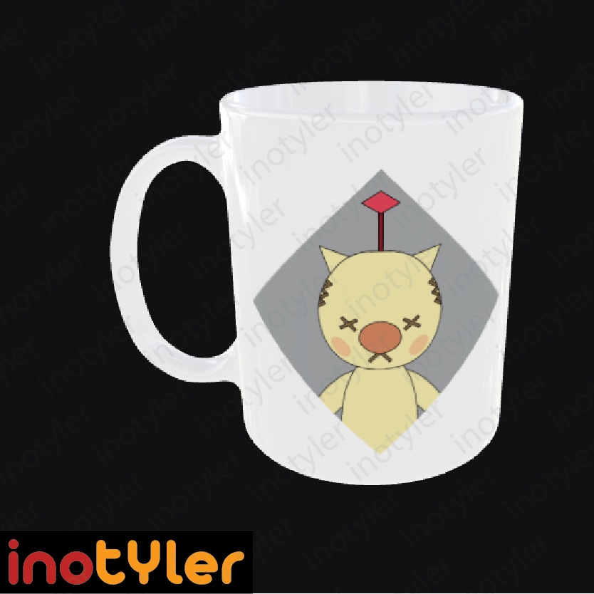 Final Fantasy X 10 Lulu Doll Portrait Moogle Mog Black Magic Mage FF10 ...