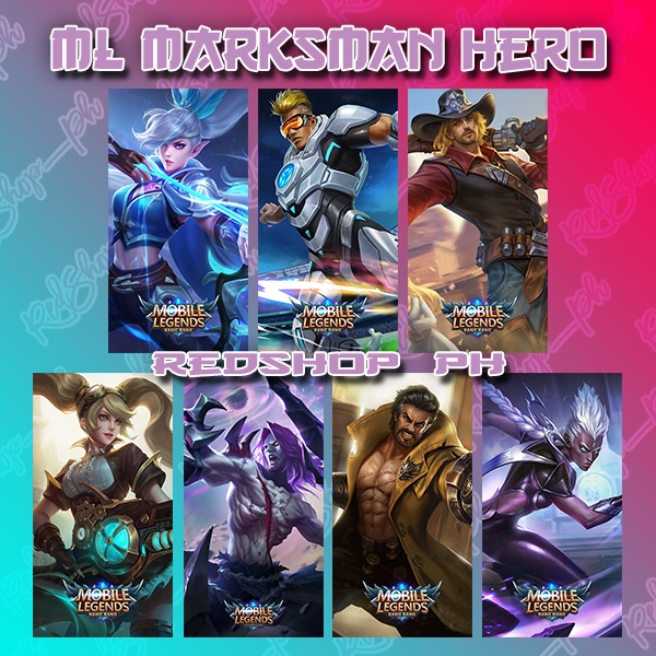 ml poster (MARKSMAN) HERO (210 x 297mm) poster 1pcs. | Shopee Philippines