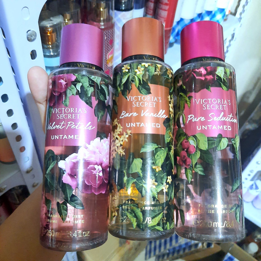 VICTORIA'S SECRET UNTAMED| Bare Vanilla Untamed| Velvet Petals Untamed ...