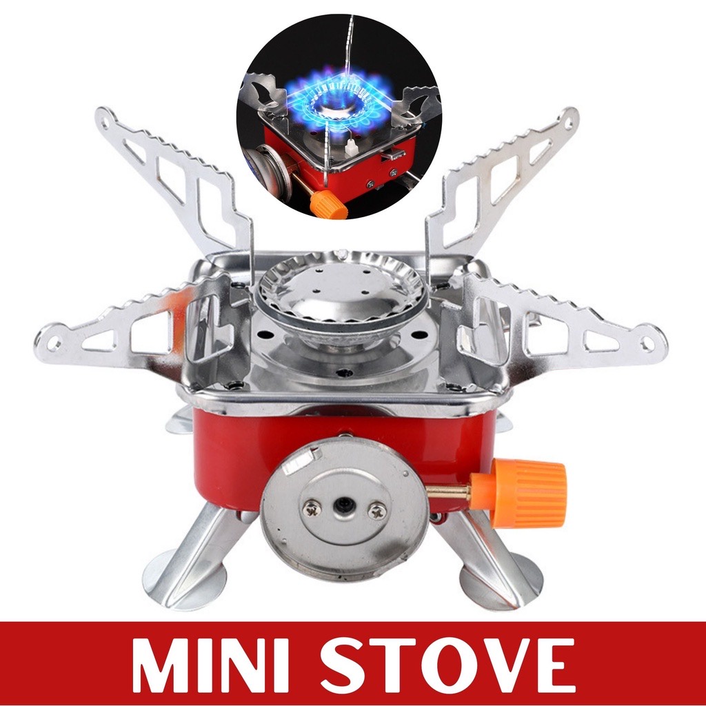 Mini Portable Folding Stove Outdoor Travel Cooking Gas Stove | Shopee ...