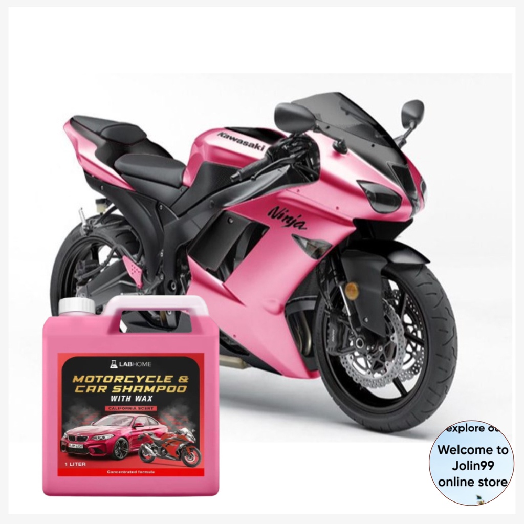 LABHOME MOTORCYCLE & CAR SHAMPOO WITH WAX 1 Liter | Shopee Philippines