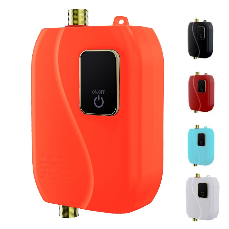 110V/220V 3.8KW Electric Water Heater Instant Tankless Water Heater 3800W LCD digital ...