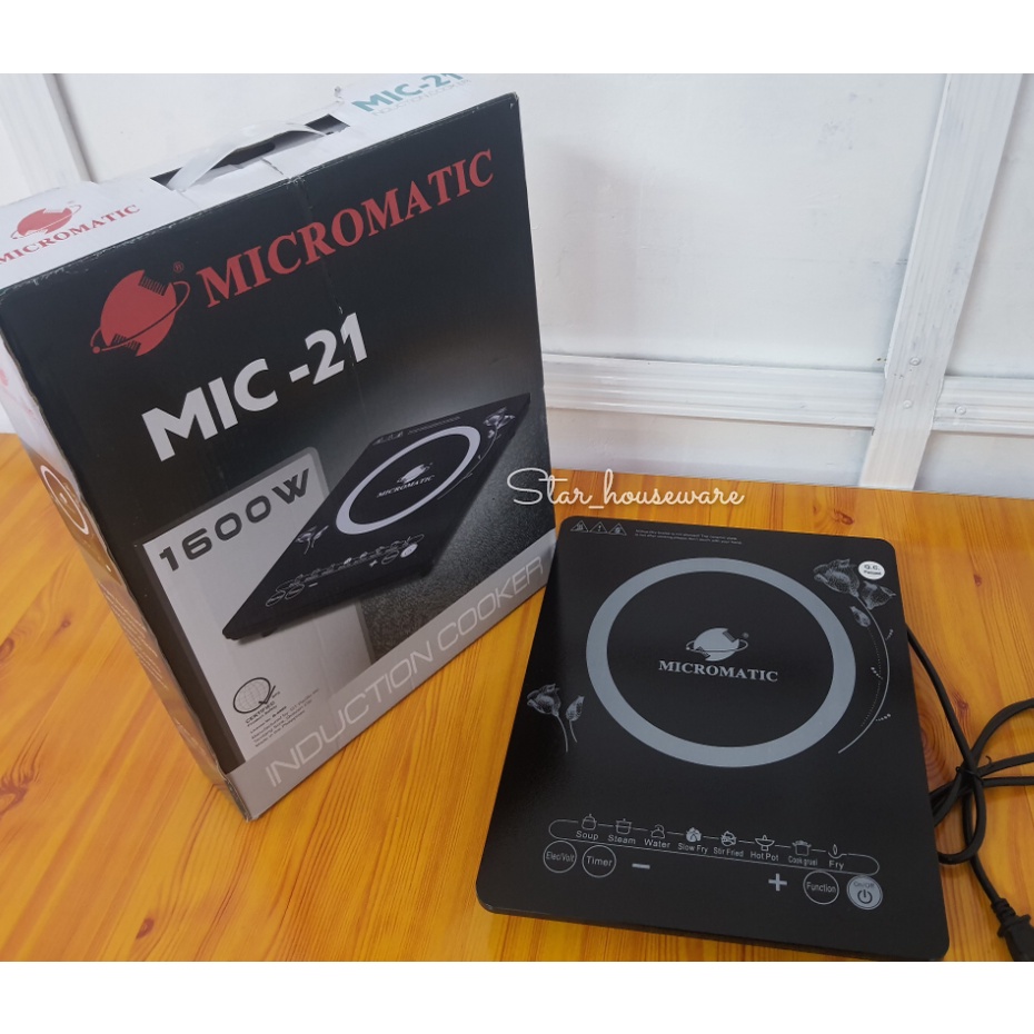 Micromatic MIC-21 1600watts 8 Multiple Cooking Functions Induction Cooker / Electric Cooker ...