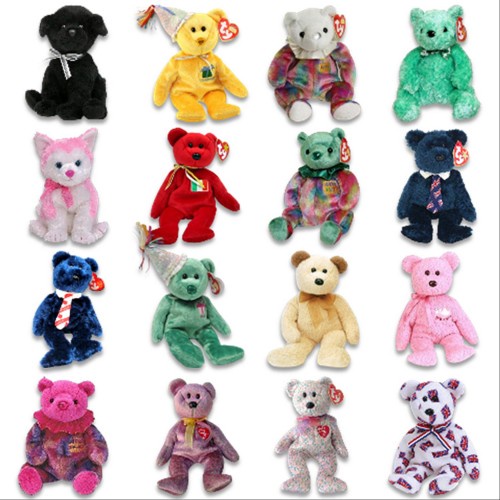 Original TY BB34 Beanie Babies Plush Stuffed Toy Collection | Shopee ...