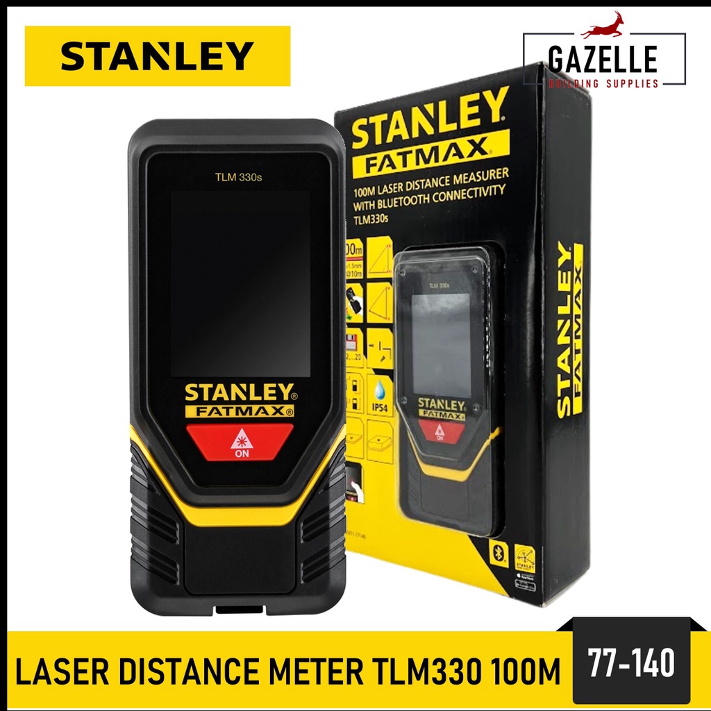 Stanley TLM330 Laser Distance Meter / Measurer 100 meters - 77-140 ...