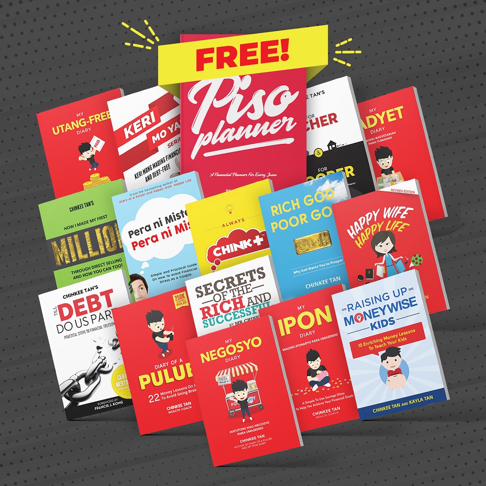 Chinkshop Iponaryo Book Bundle with Piso Planner by Chinkee Tan (Paperback) | Shopee Philippines