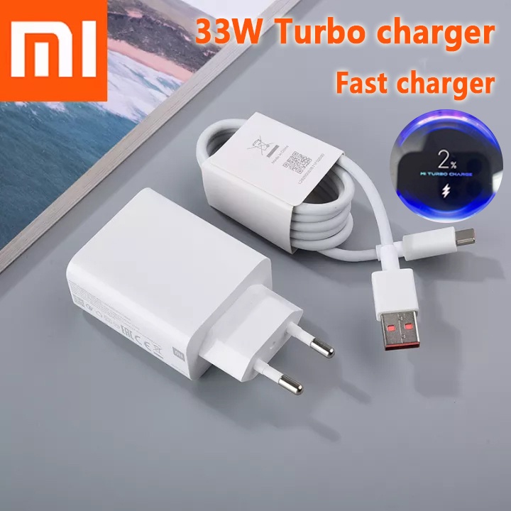 Original Xiaomi Redmi Charger Support 33w charge with USB-Type C 7A ...